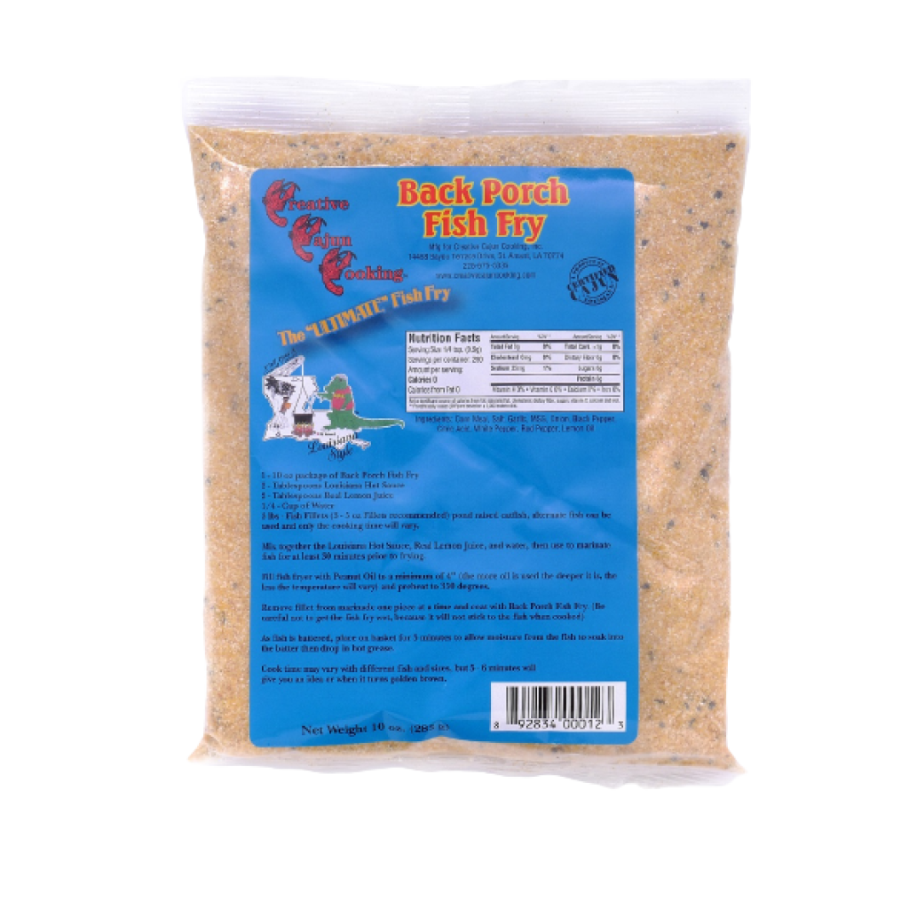 Creative Cajun Cooking Fish Fry 10 oz bag - 892834000123