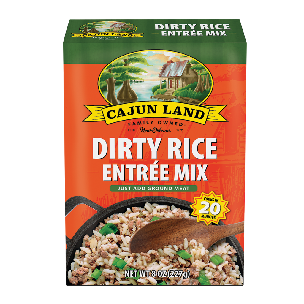 Cajun Land Dirty Rice Mix 8 oz - 080617041030