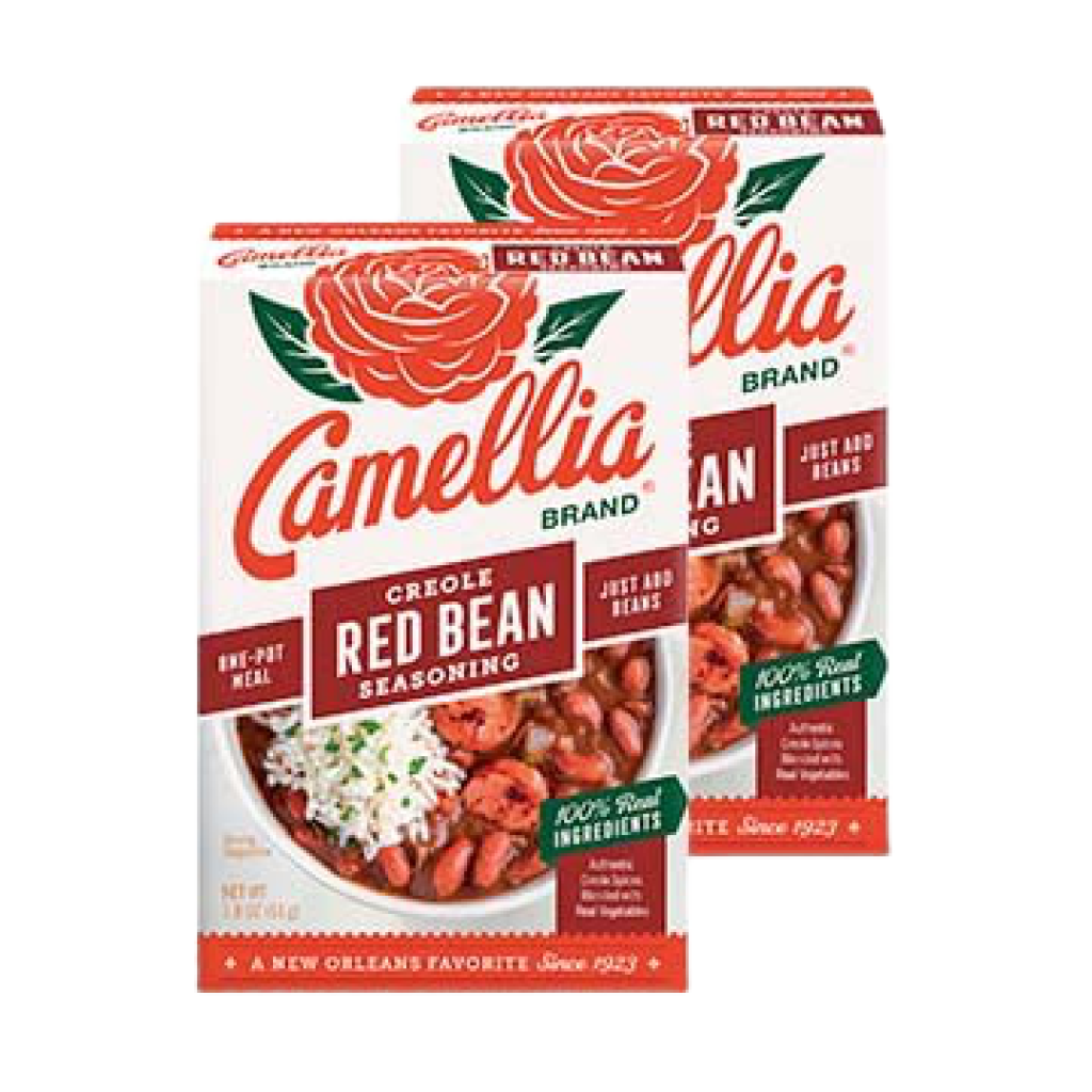 Camellia Creole Red Bean Seasoning Mix Twin Pack - 071054420212