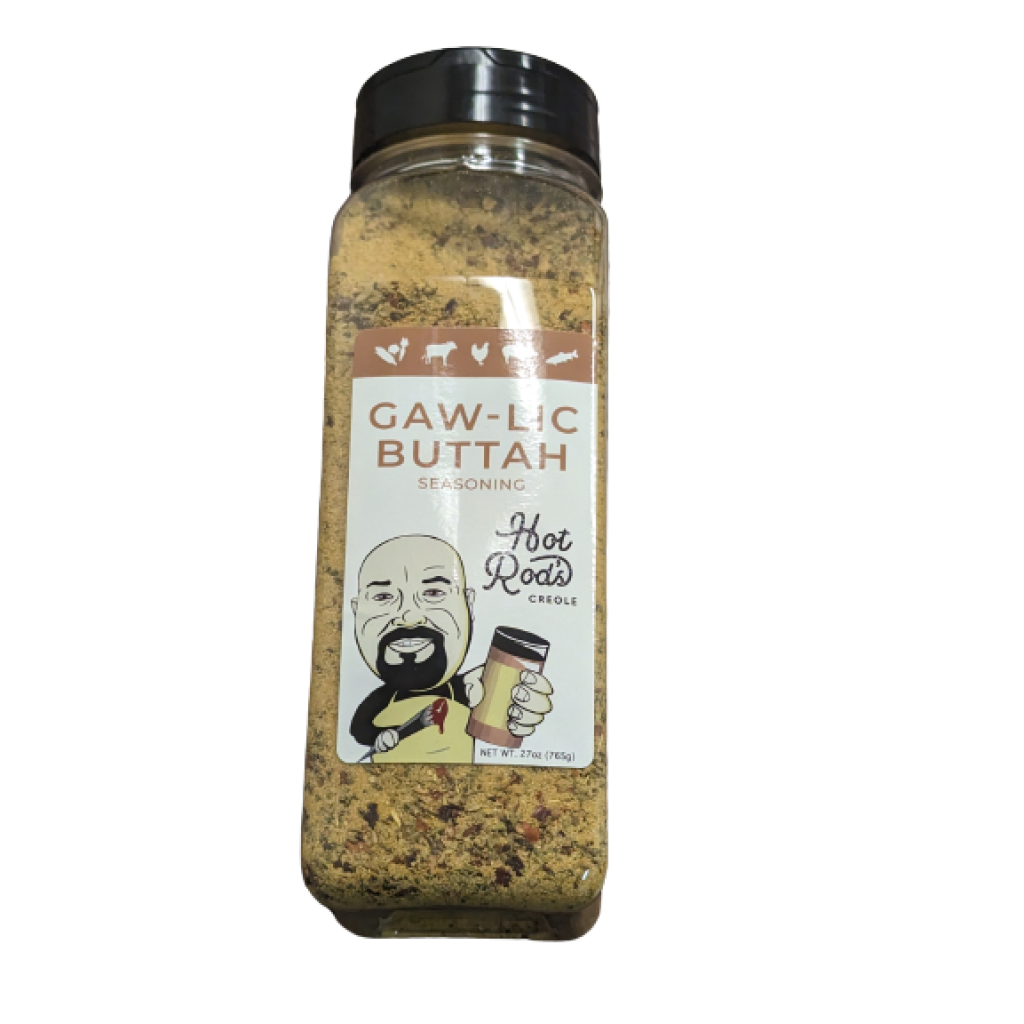 Hot Rods Gaw-lic Buttah Seasoning 27 oz | The Ultimate Garlic Butter ...