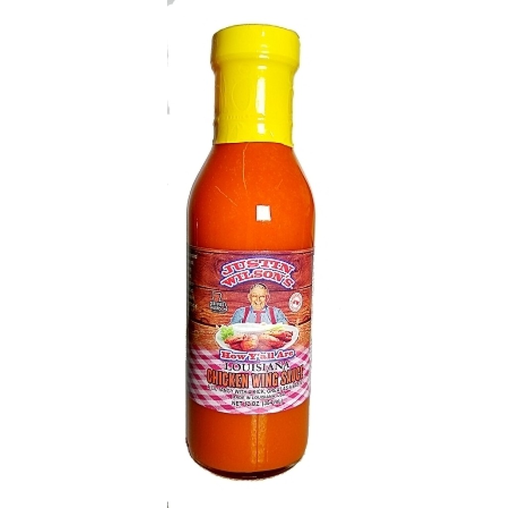 Justin Wilson - Chicken Wing Sauce 12 oz - 852933000165