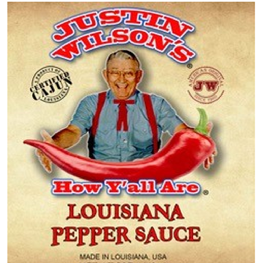 Justin Wilson - Louisiana Pepper Sauce 8 oz - 852933000226