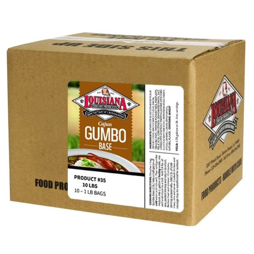 LA Fish Fry Gumbo Base - 10 1lb bags - 03915600035