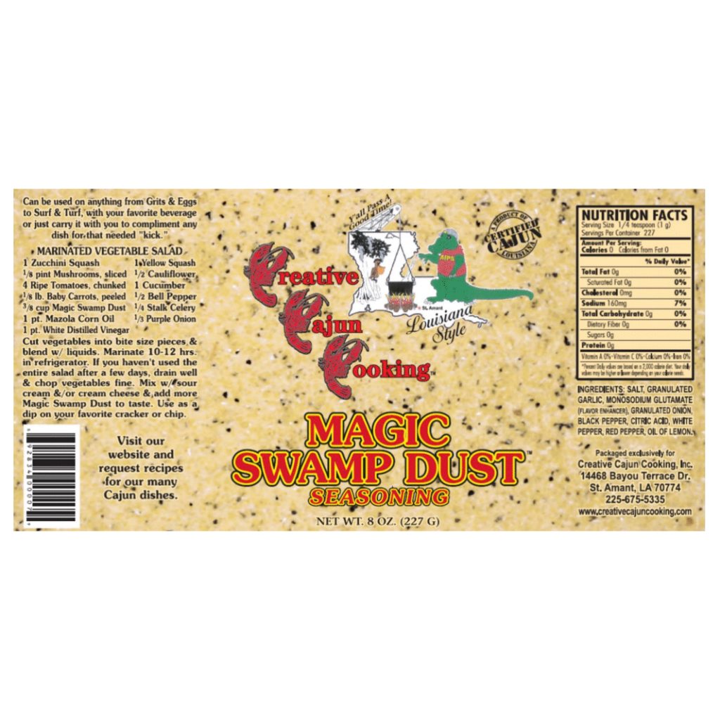 Elevate Your Dishes with Creative Cajun Cooking’s Magic Swamp Dust ...