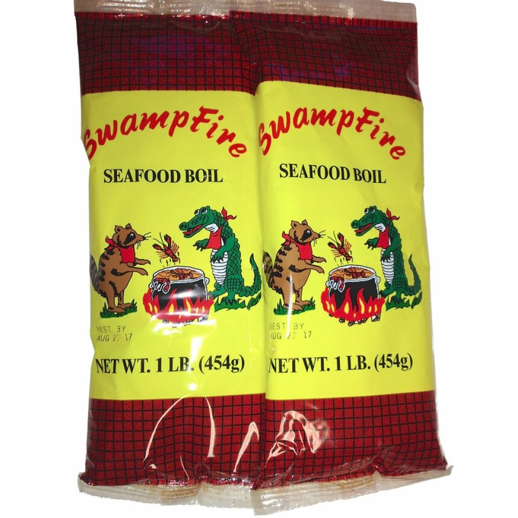Swamp Fire Seafood Boil 1 lb Pack of 2 - 782298936314