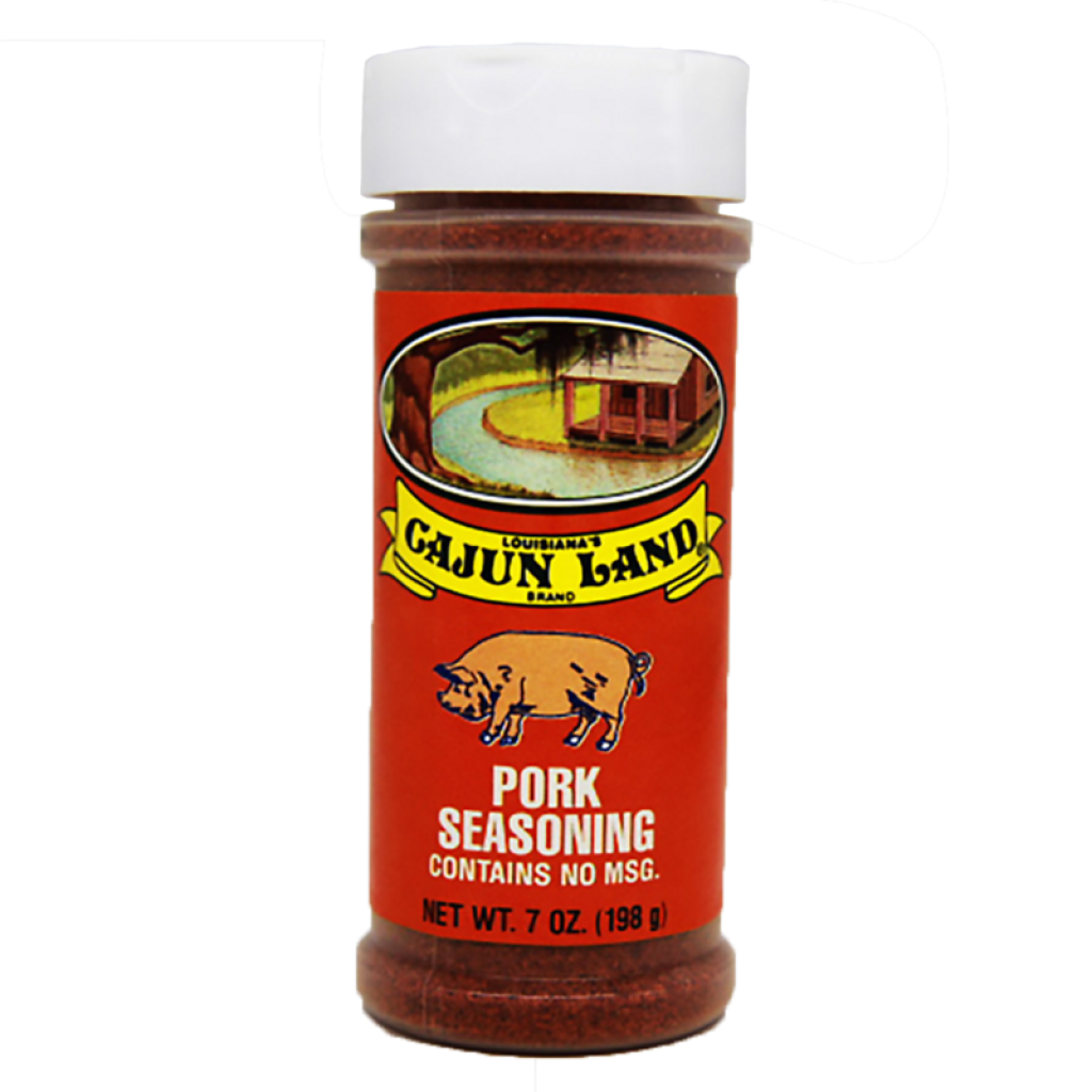 Cajun Land Pork Seasoning 7 oz - 080617050162